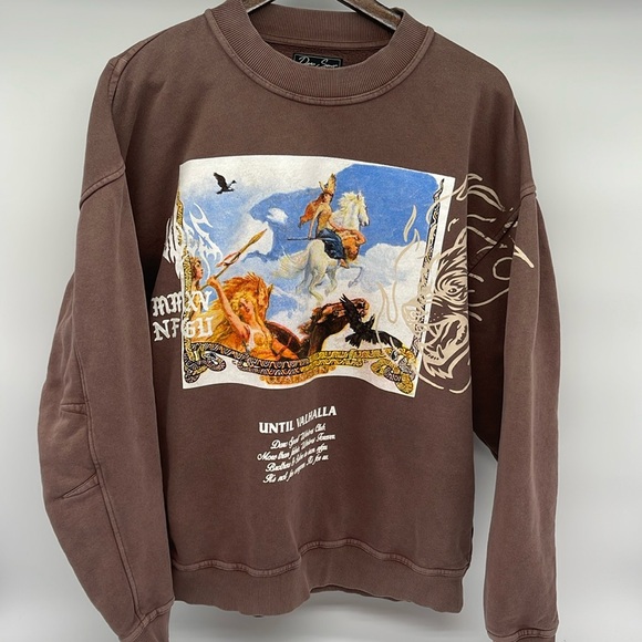 Darc Sport | Shirts | Darc Sport Wolves Club Graphic Sweatshirt Men ...